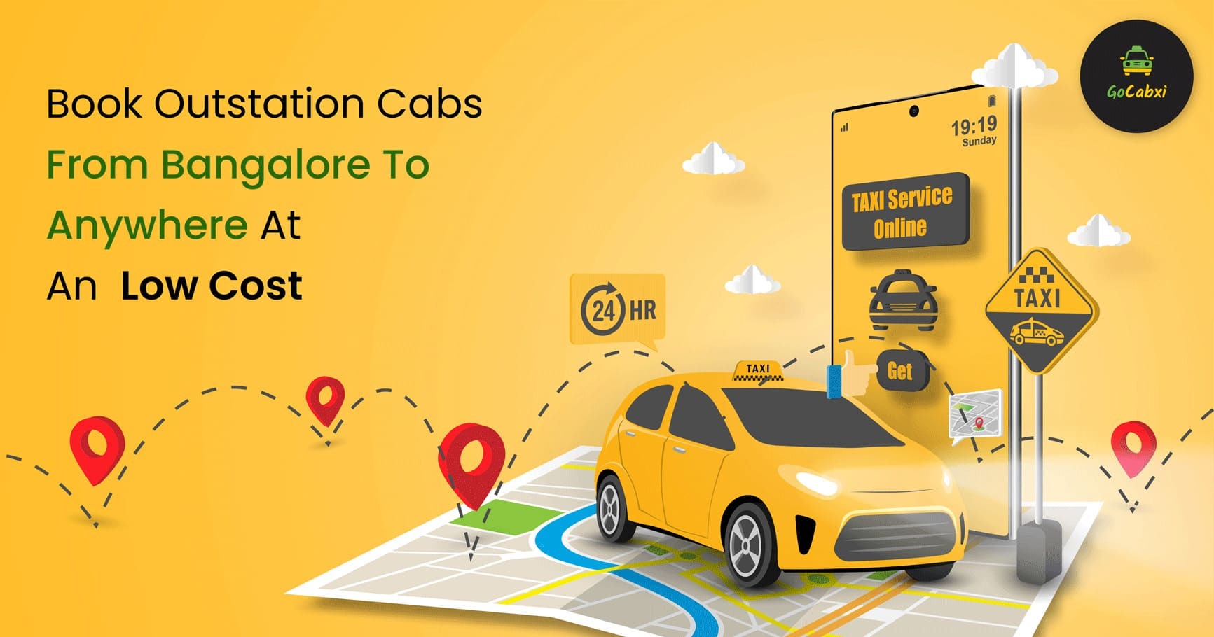 Book Outstation Cabs From Bangalore To Anywhere At An Low Cost | Gocabxi